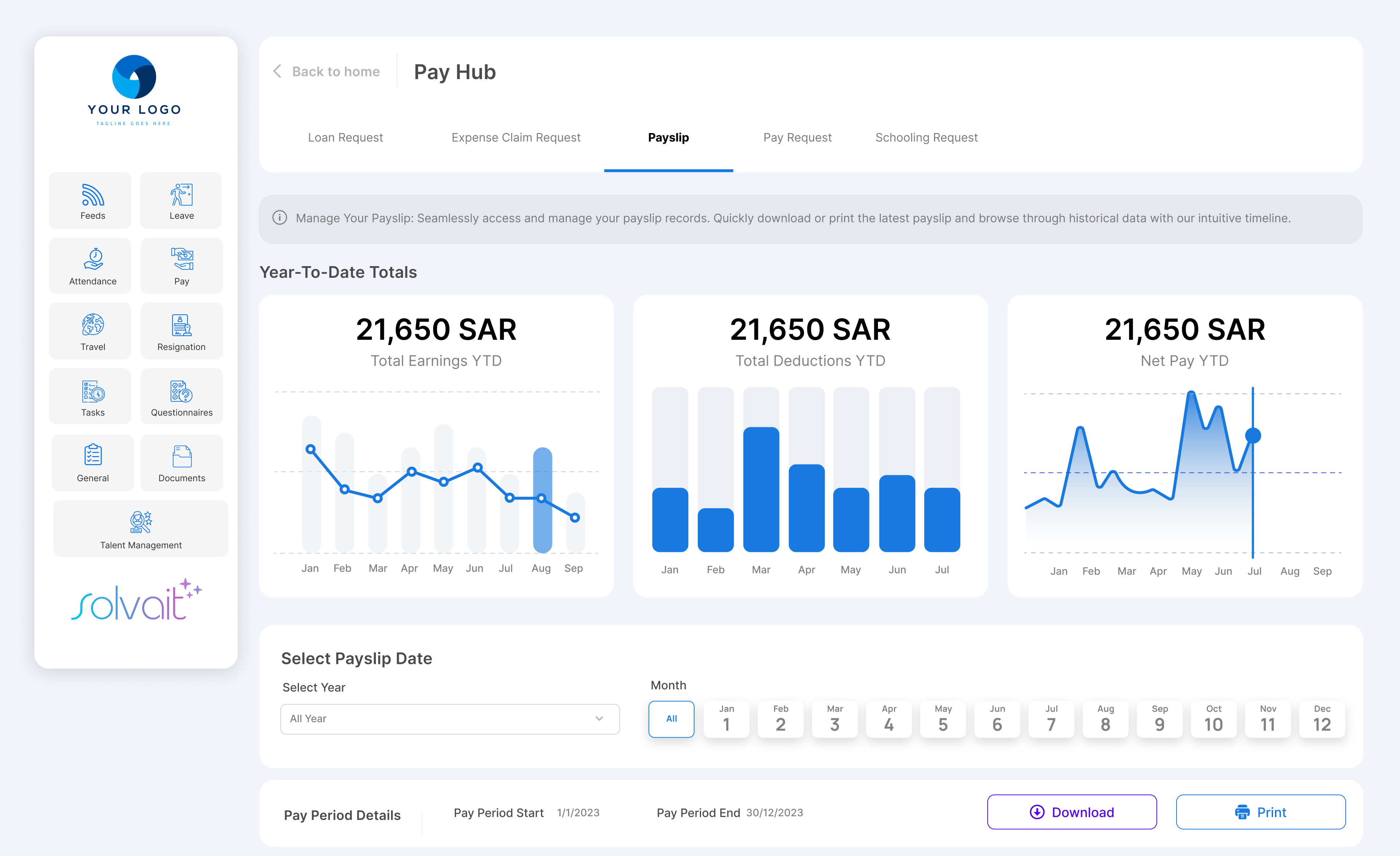 Solvait - HR Solutions & HCM Platform | Saudi Arabia